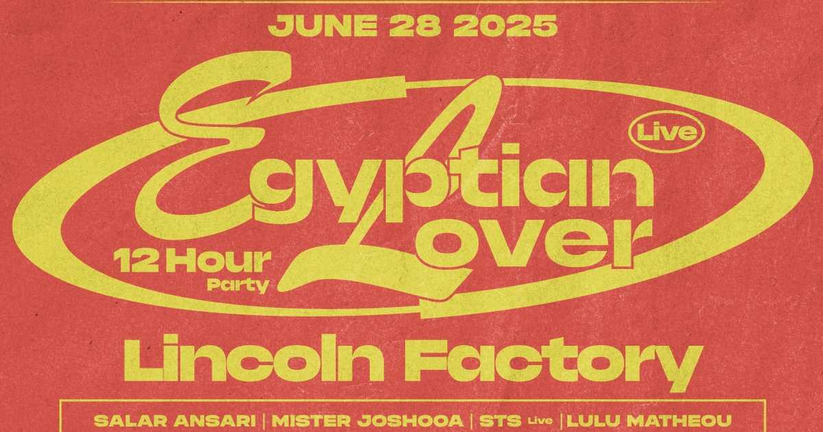 12hr at Lincoln Factory // Egyptian Lover (live) at Lincoln Factory ...