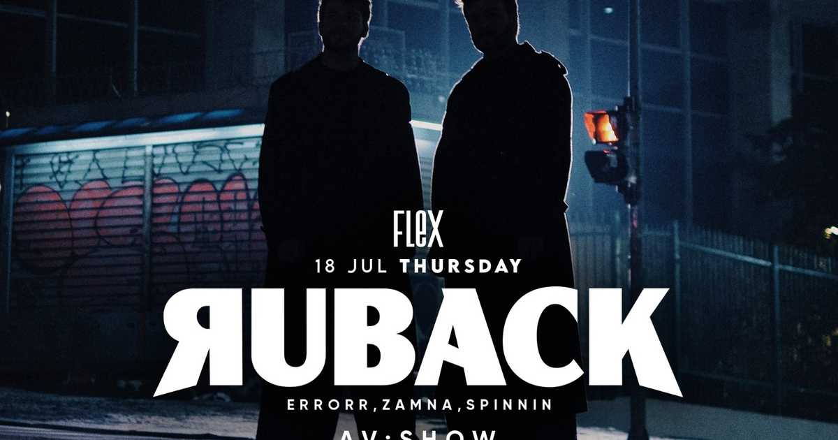 Flex presents Ruback (Errorr, Zamna, Spinnin) at Cage Club, Cyprus