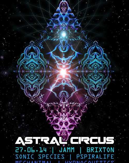 Astral Circus em Brixton Jamm, London