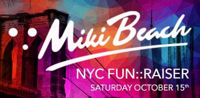 Miki Beach NYC 'Fun:Raiser' at 3 Dollar Bill, New York