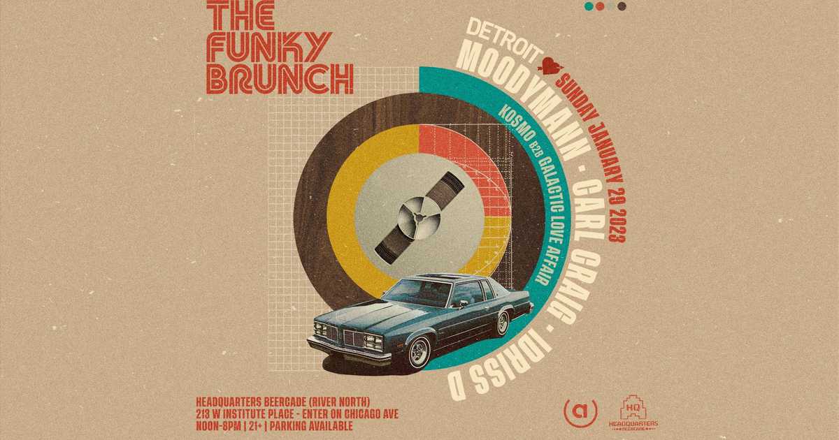 THE FUNKY BRUNCH: Detroit Love at Headquarters Beercade, Chicago