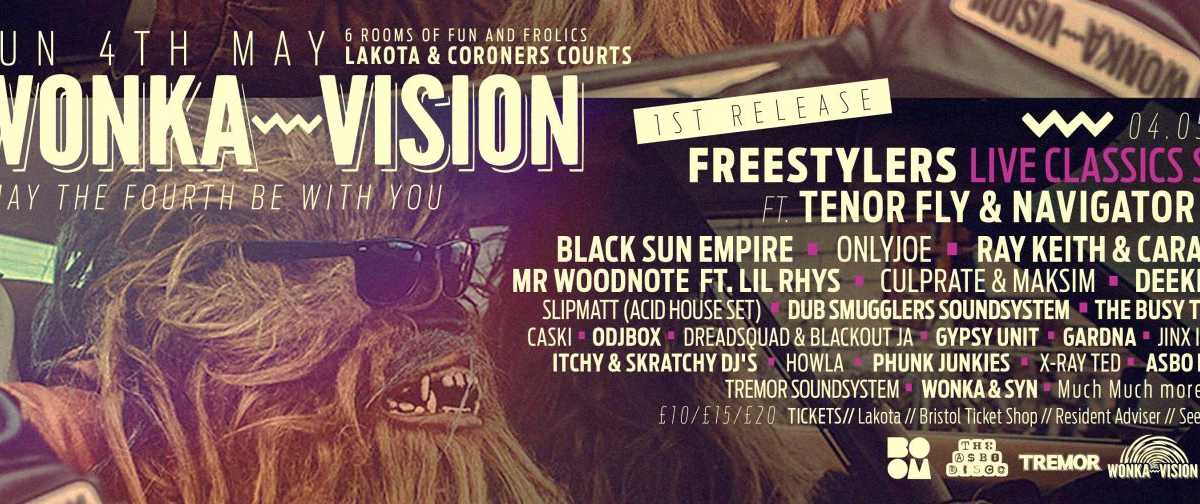 Wonka-Vision em Lakota, Bristol
