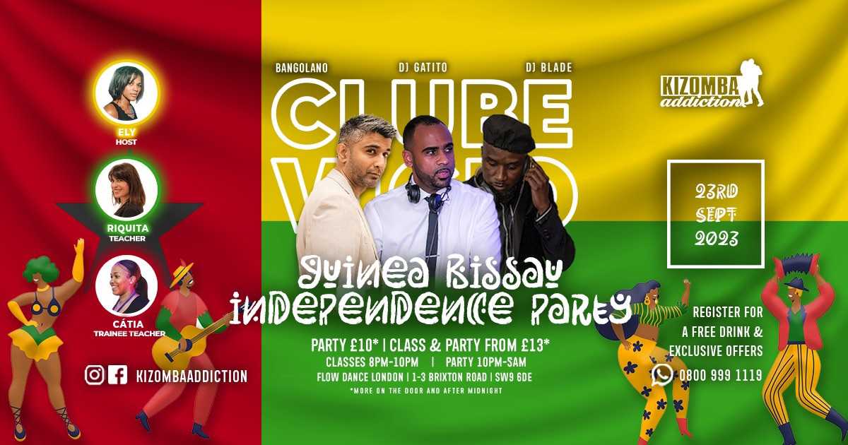 Clube Vicio: Guinea Bissau Independence Party - Kizomba Party & Classes ...