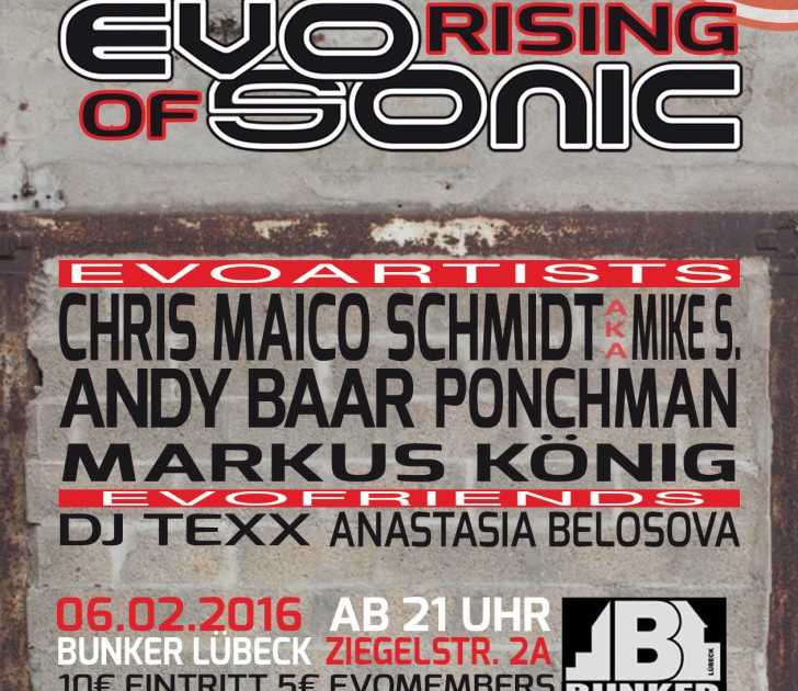 Rising of Evosonic bei Bunker Lübeck, Köln