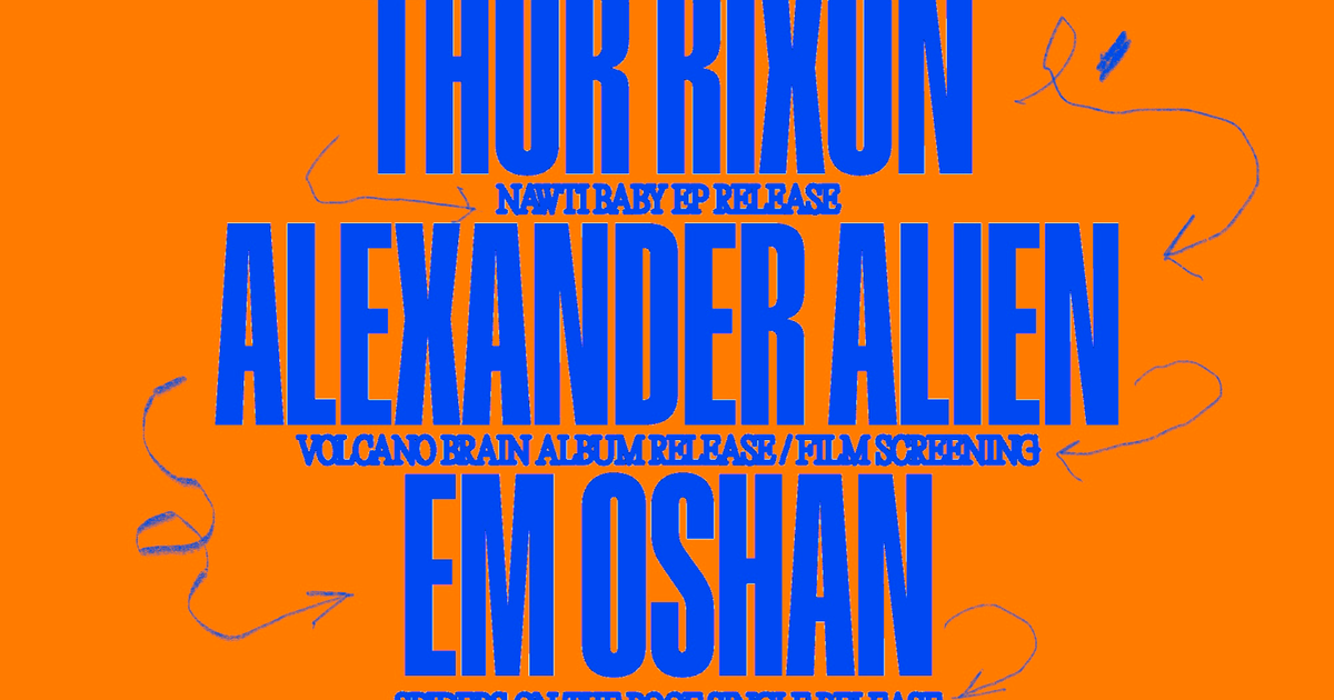 Thor Rixon, Em Oshan, Alexander Alien | 'Nawti Volcano Spider' Release ...