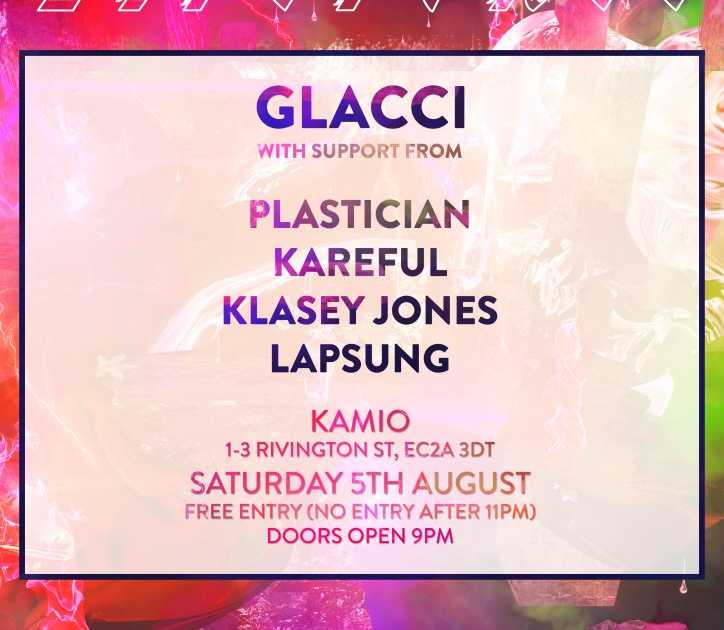 Glacci - Lifeforce Album Launch with Plastician, Kareful - Free Entry ...
