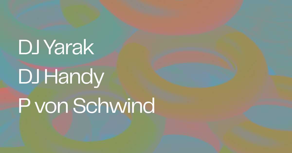 ROMY.Techno with DJ YARAK, DJ Handy & P. von Schwind at Romy S., Stuttgart
