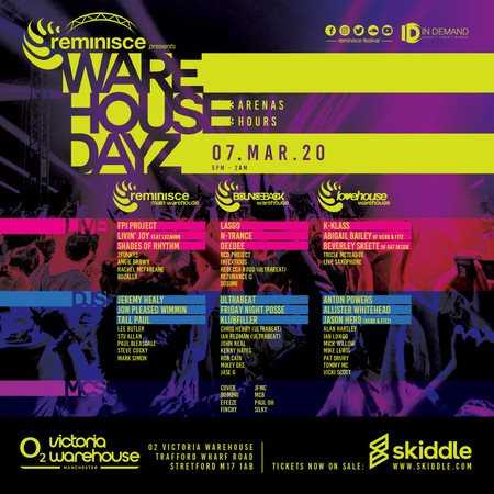 Reminisce Pres Warehouse Dayz bei 02 Victoria Warehouse, Manchester