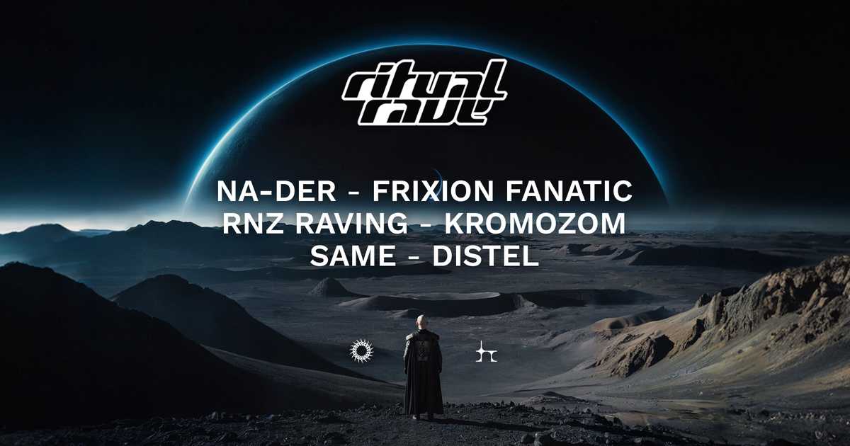 Ritual Rave: Lunar Labyrinth with Na-Der, Frixion Fanatic, RNZ Raving ...