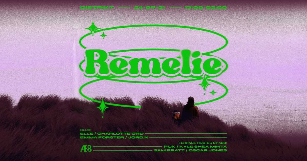 Distrikt presents Remelie - Free Entry em Distrikt, Leeds