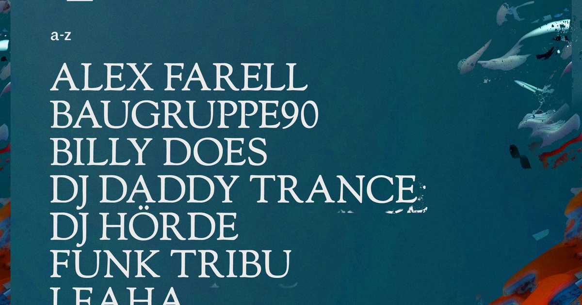 Teletech: DJ Daddy Trance, Funk Tribu, Lucia Lu, BAUGRUPPE90 at Hidden ...