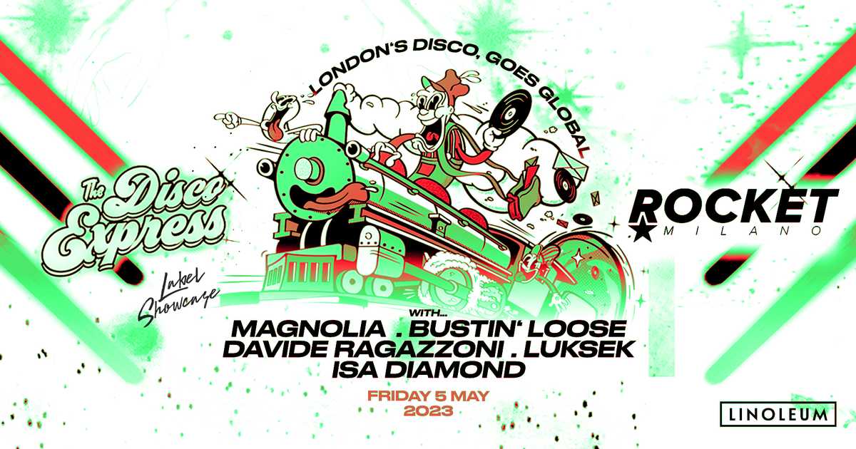 The Disco Express x Linoleum bei The Rocket Club, Mailand