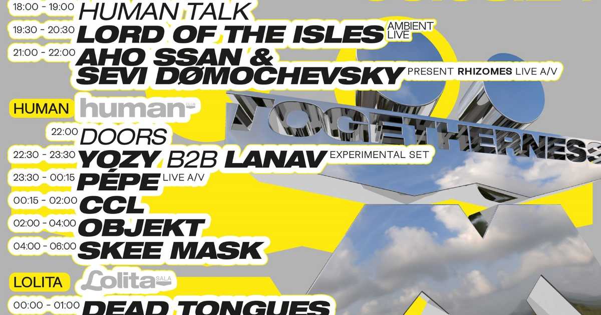 HUMAN presents: Objekt + Skee Mask at Human Club, Barcelona