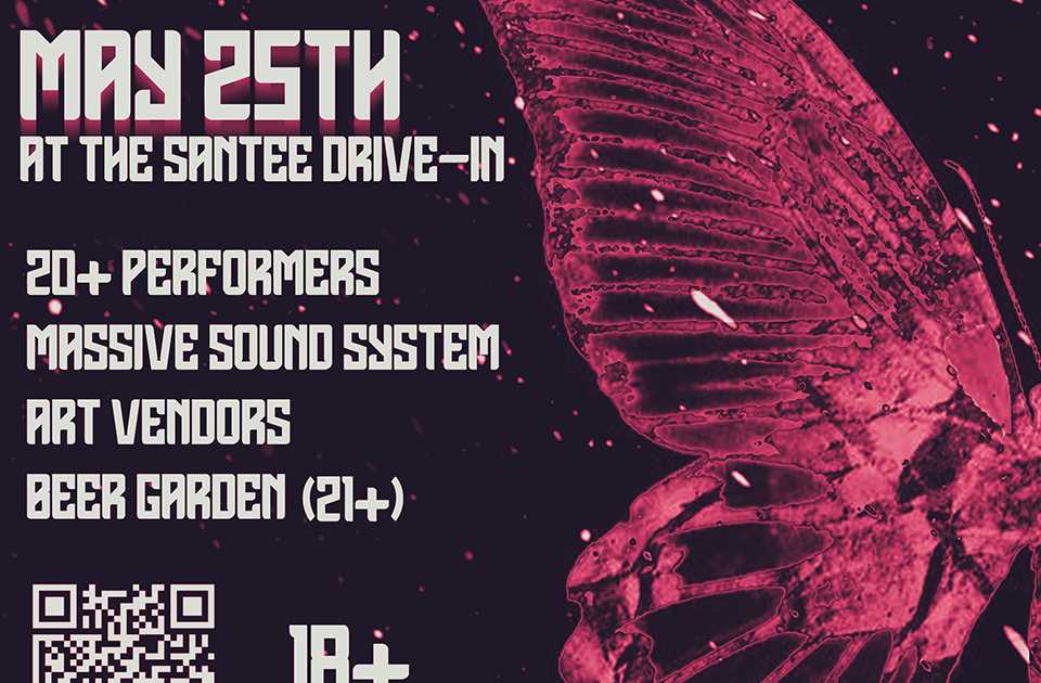 Omens Odyssey at Santee Drive-in Movie Theater, San Diego