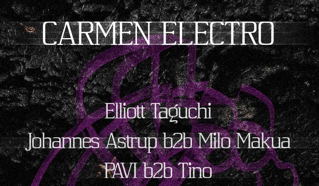 Postyr pres. Carmen Electro at Den Anden Side, Copenhagen · Tickets