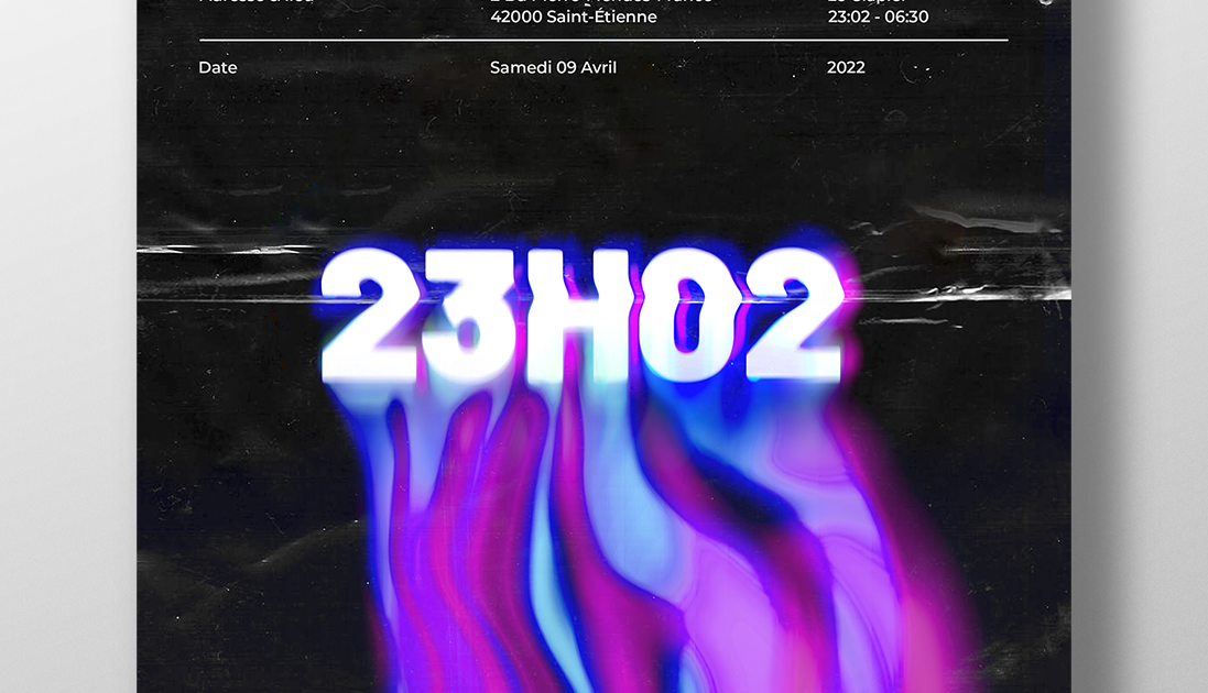 23H02 with Popof & Poto Feu Records em Le Clapier, Sudeste