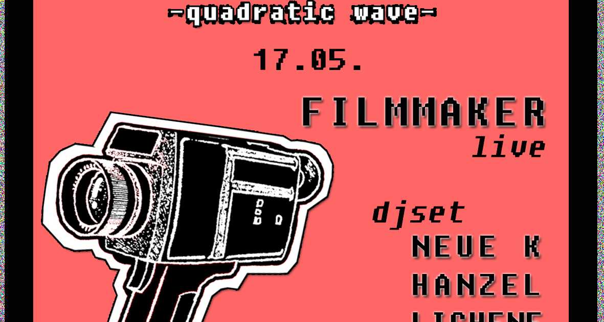 TIQ - Filmmaker live at Urban Spree, Berlin