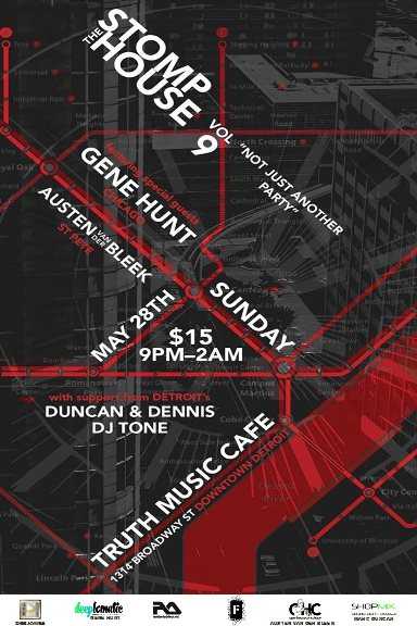 Stomp the House! Vol 9 bei Truth Music Cafe, Detroit