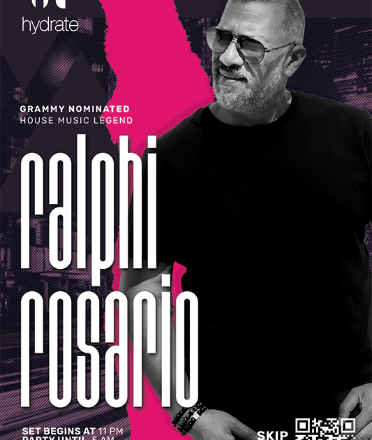 Ralphi Rosario at Hydrate Nightclub, Chicago