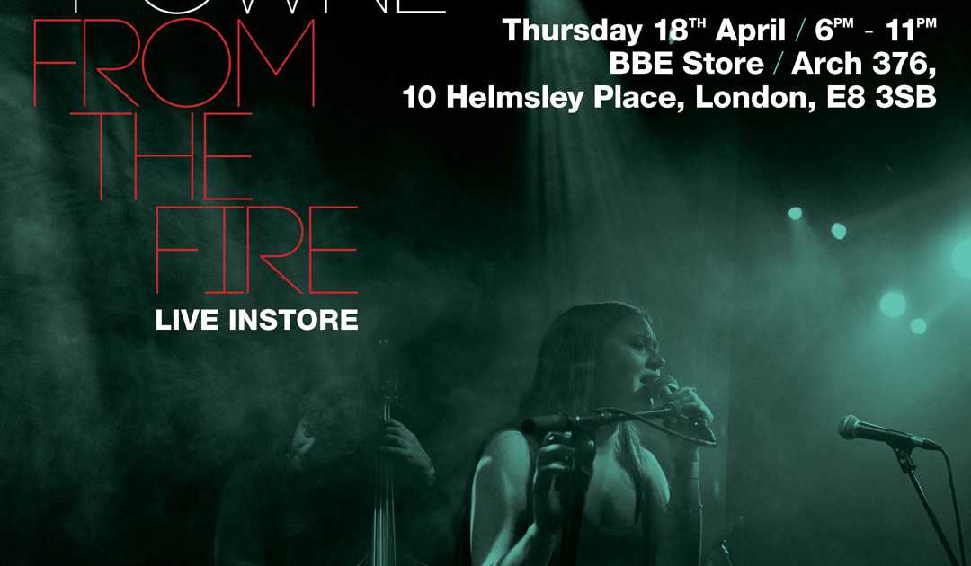 Audrey Powne Listening Party bij The BBE Store, London