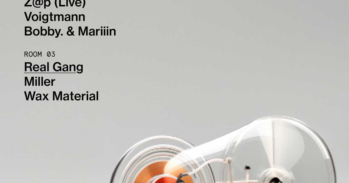 fabric25: Craig Richards & Ricardo Villalobos, Z@p (Live), Voigtmann ...