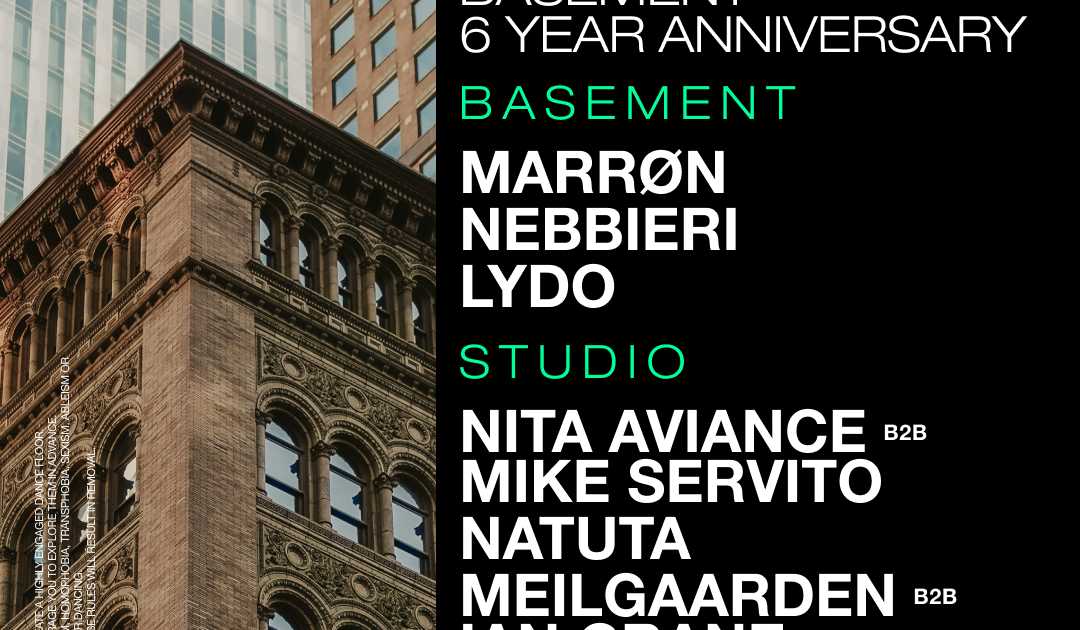 BASEMENT 6 Year Anniversary at BASEMENT, New York City