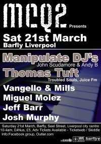 Mcq2 em Barfly, Liverpool