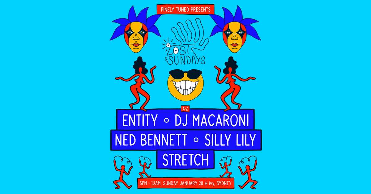 Lost Sundays ~ January 28 w. Ned Bennett & Entity en The Ivy, Sydney