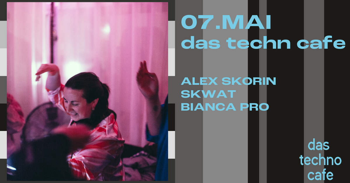 das techno cafe at Volksgarten Pavillon, Vienna