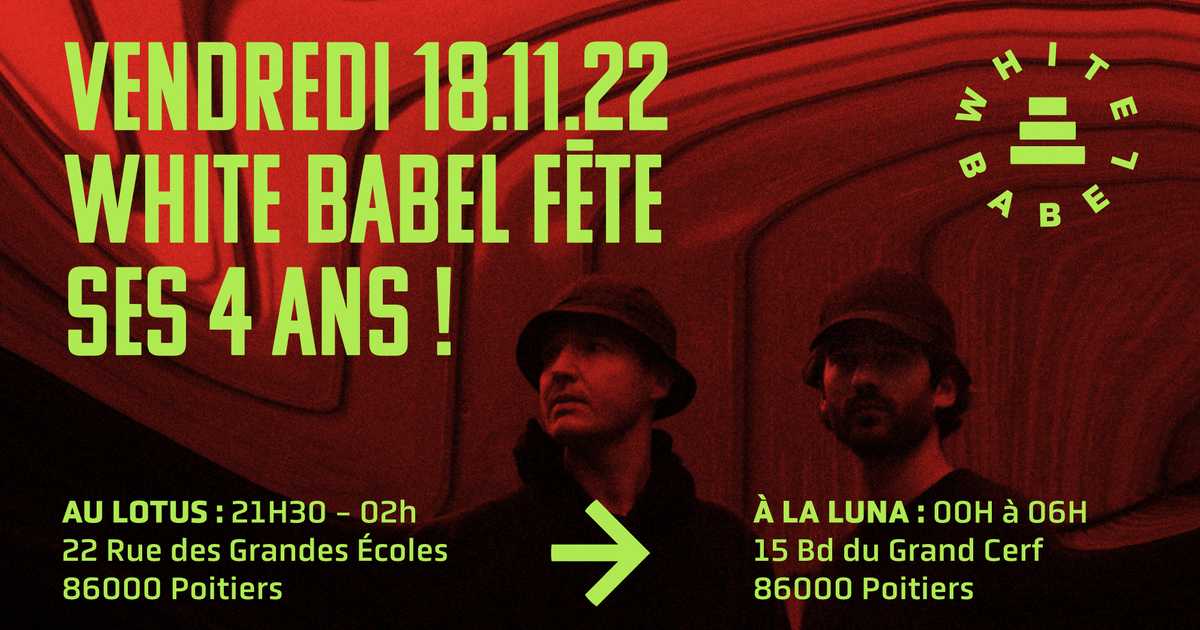 White Babel fête ses 4 ans avec Klash Point at La Luna, West