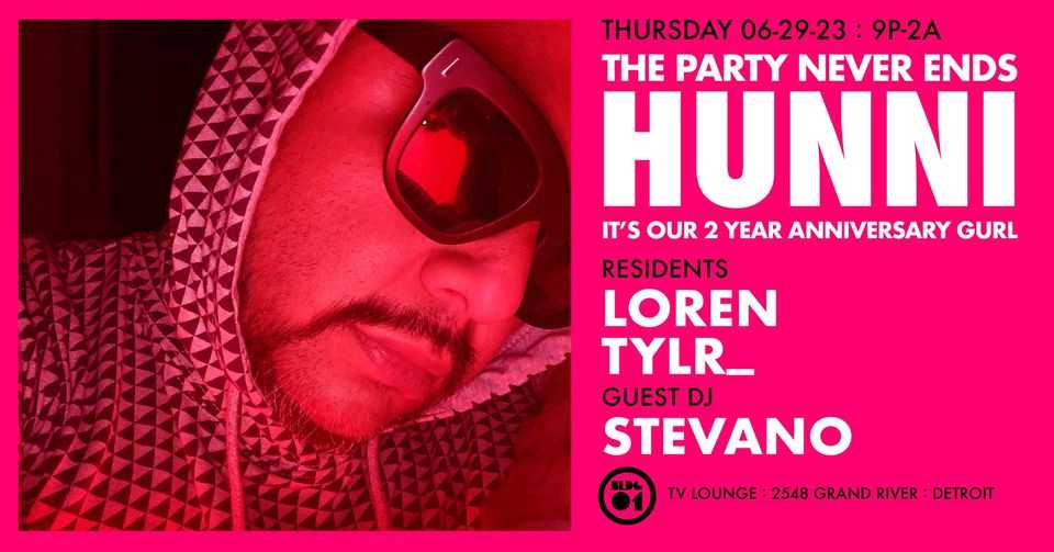 HUNNI at TV Lounge, Detroit