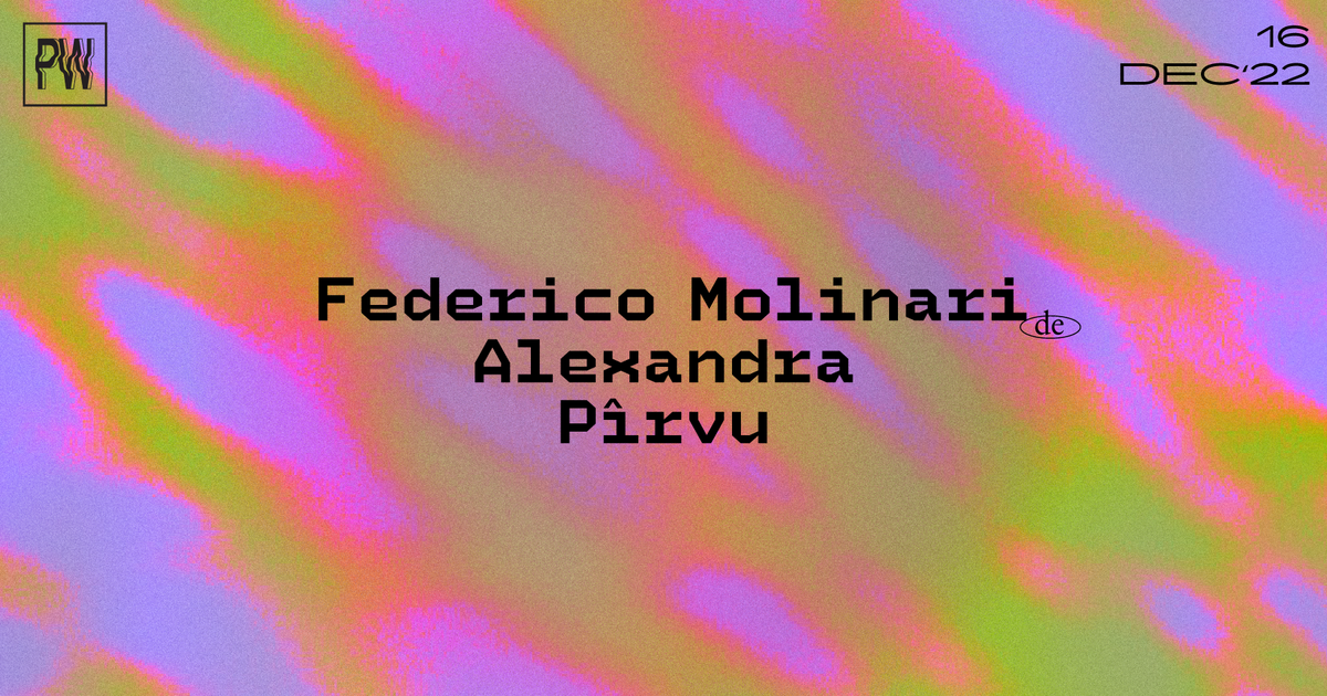 Federico Molinari, Alexandra, Pîrvu at Platforma Wolff, Bucharest