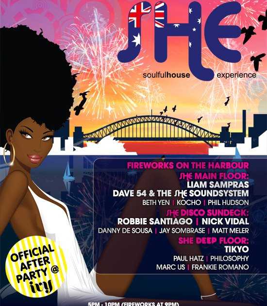 She Australia Day Sunset Boat Party a Boat Party - TBA, Sydney