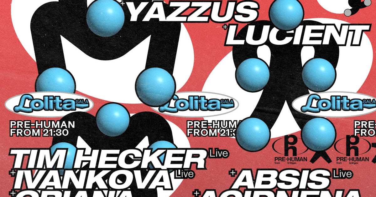 HUMAN presents: Dr. Rubinstein + Yazzus at Human Club, Barcelona