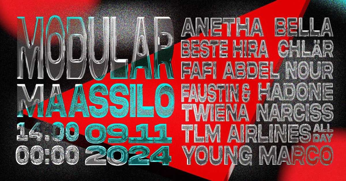 Modular Maassilo 2024 at Maassilo, Rotterdam