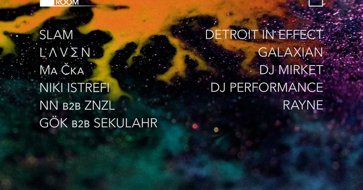 COUP x VAST Invite: Slam, LɅVΣN, Ma Čka, NN, Niki Istrefi, Znzl, Detroit In Effect, Galaxian bij ...