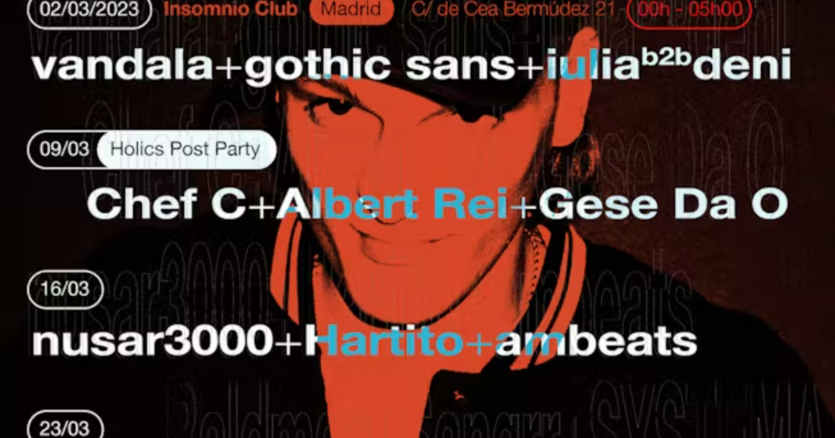 cero club : nusar3000 + Hartito + ambeats at Insomnio Club, Madrid