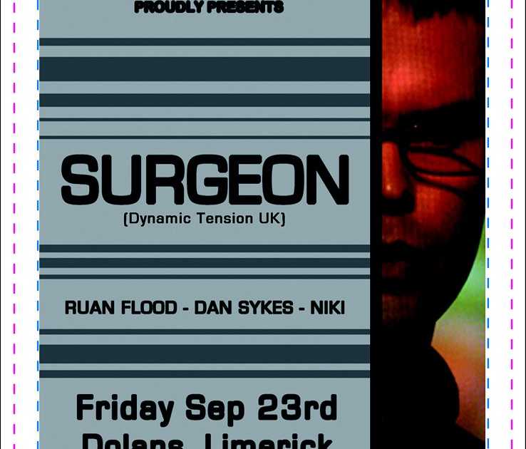 Macronite presents Surgeon en Dolan's Warehouse, Limerick