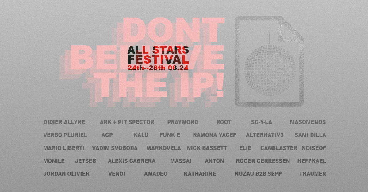 All stars festival - The Script Club at The Script Club, Streamland