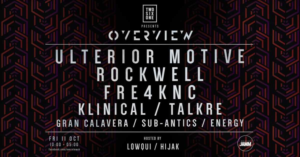 Two Six One X Overview Music: Ulterior Motive, Rockwell, Fre4knc ...