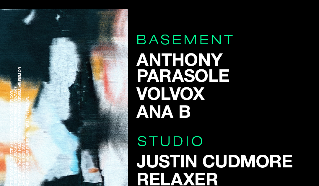 Anthony Parasole / Volvox / Ana B / Justin Cudmore / Relaxer b2b SPF 50 ...