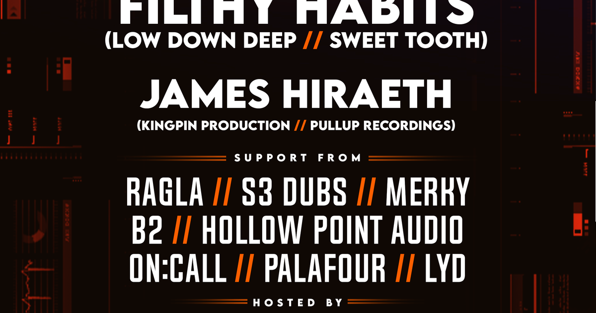 Mafia M3dia STACKED // BIRMINGHAM // Filthy Habits, James Hiraeth, MC ...