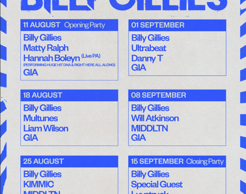 Billy Gillies DAY PARTY at Ibiza Rocks Hotel, Ibiza
