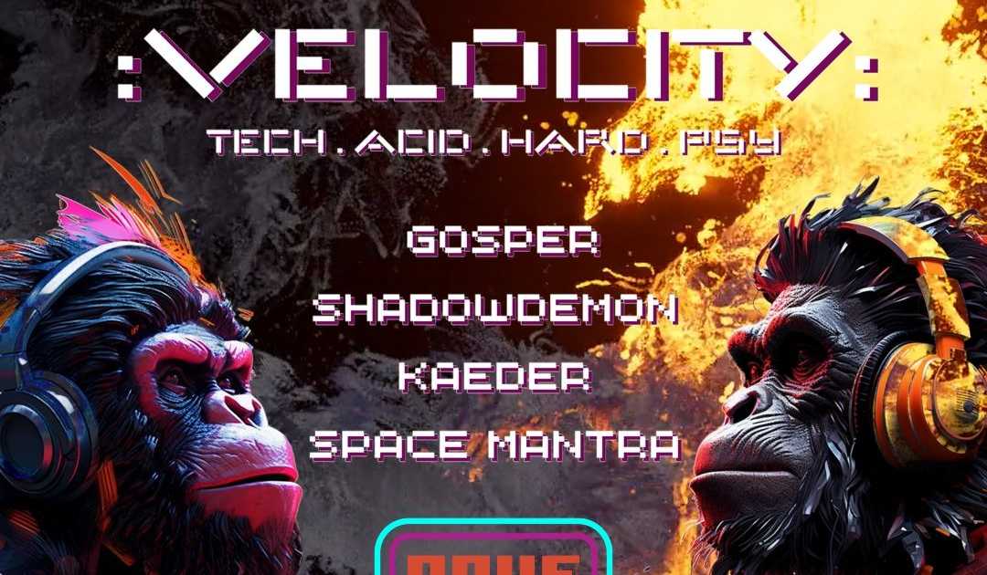 Rave Mama presents: Velocity [TECH.ACID.HARD.PSY] at TBA, Calgary