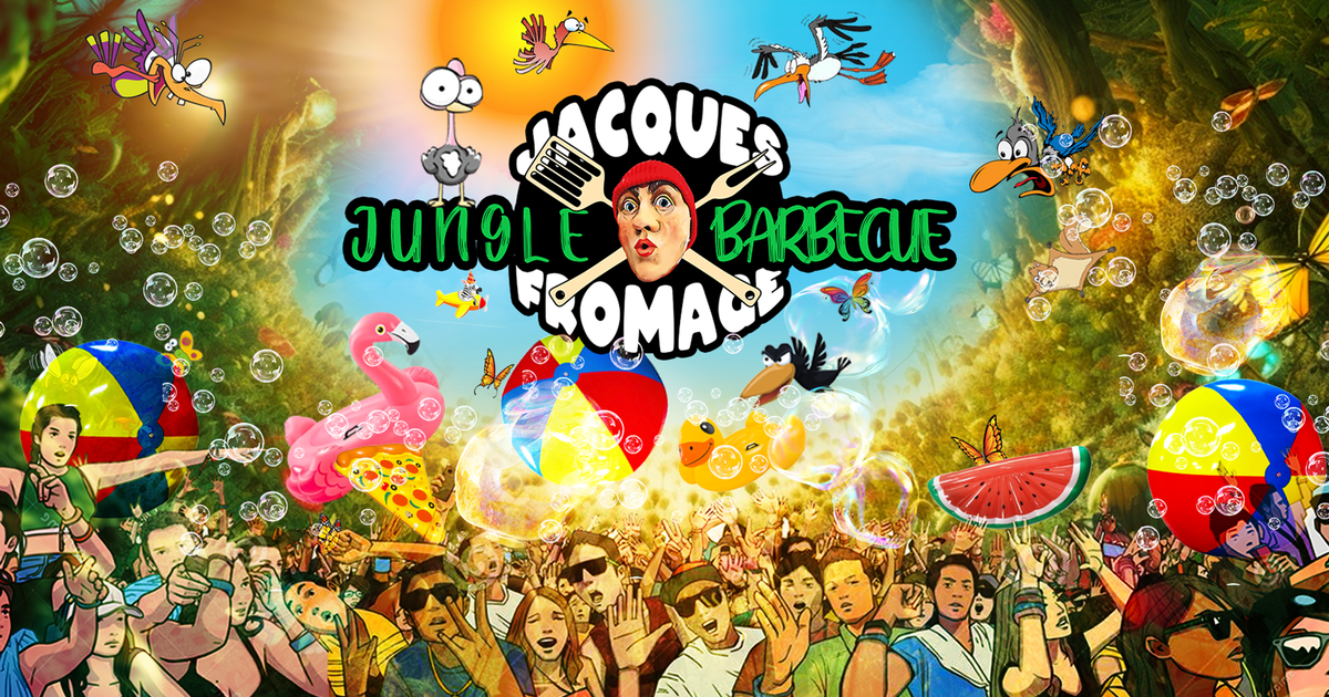Jacques Fromage: JUNGLE BARBECUE at TBA - Secret Place, パリ
