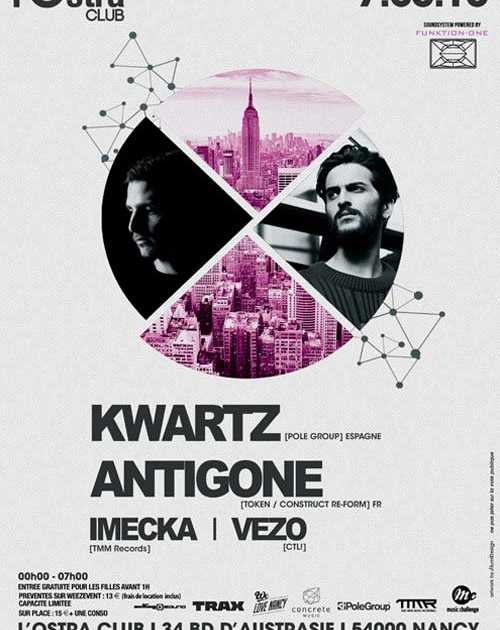 Kwartz + Antigone bei L'Ostra Club, Ost