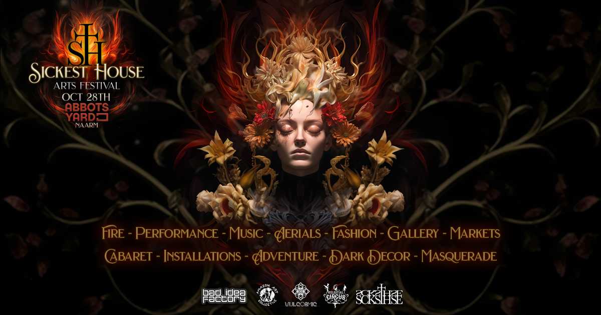 Sickest House Arts Festival at Abbots Yard, Melbourne