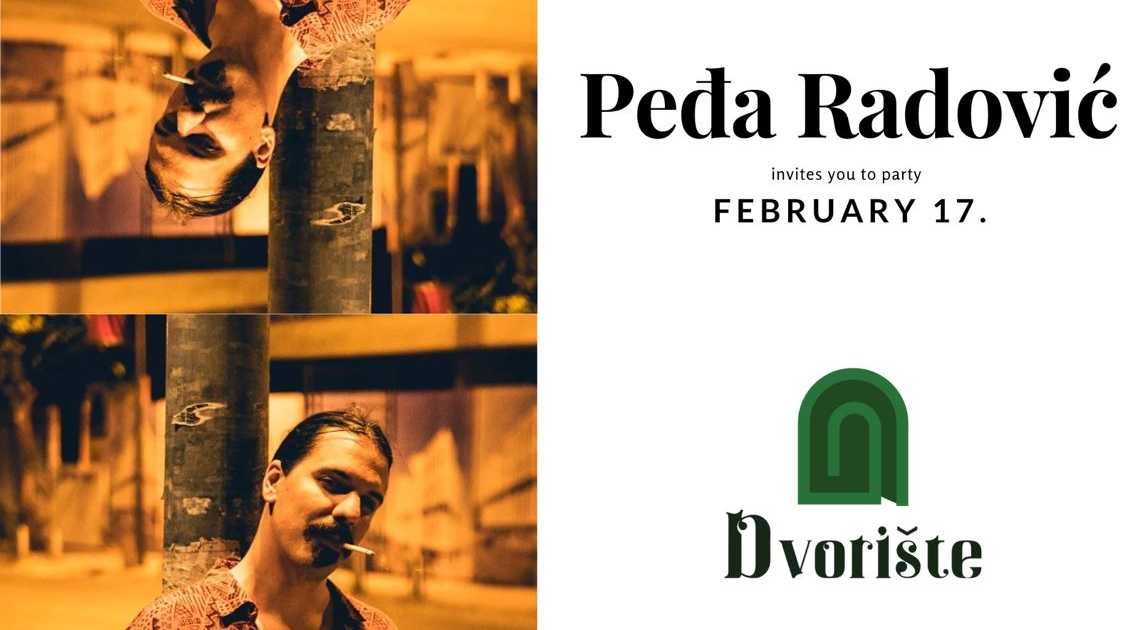 Pedja Radovic at Dvorište, Montenegro