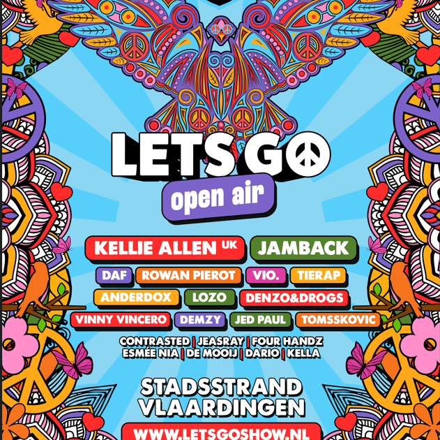 LETS GO 'Open Air' - House Special at Stadsstrand, Vlaardingen, Netherlands