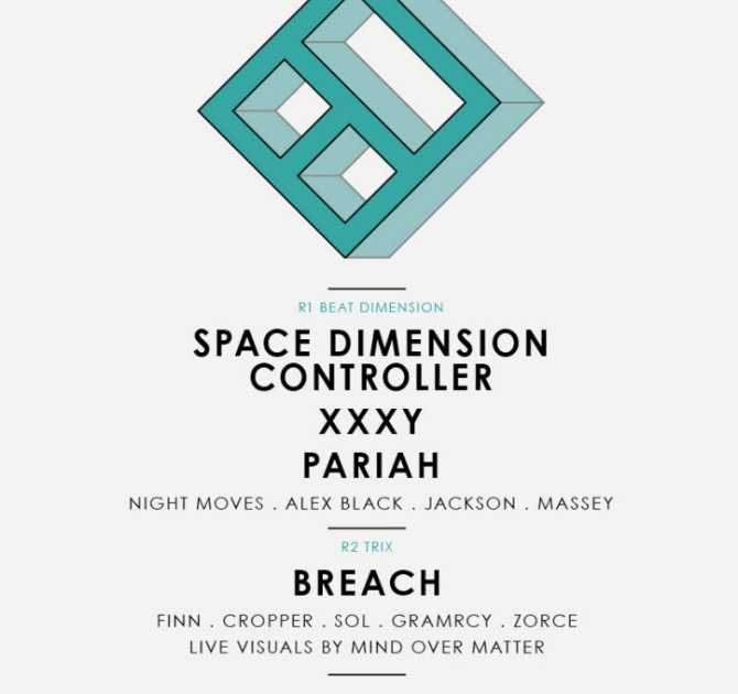 Beat Dimension Nye Warehouse Party - Space Dimension Controller, Xxxy, Pariah & Breach at Netil ...